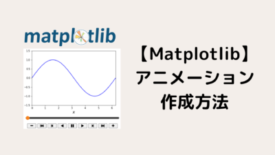 【Python】Matplotlib（ArtistAnimation）によるアニメーション作成法｜Google Colab対応｜努力のガリレオ