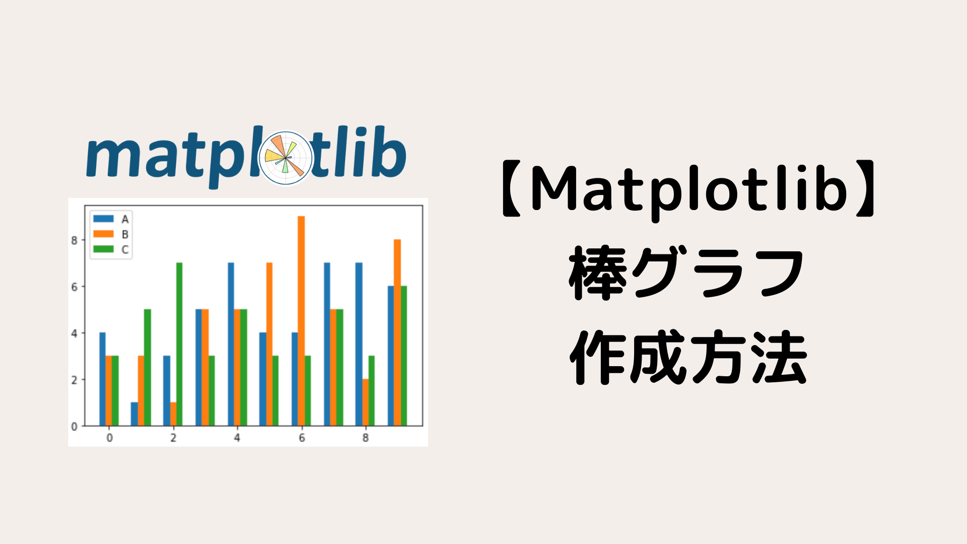 【python】matplotlibで棒グラフを作成(まとめ)|努力のガリレオ